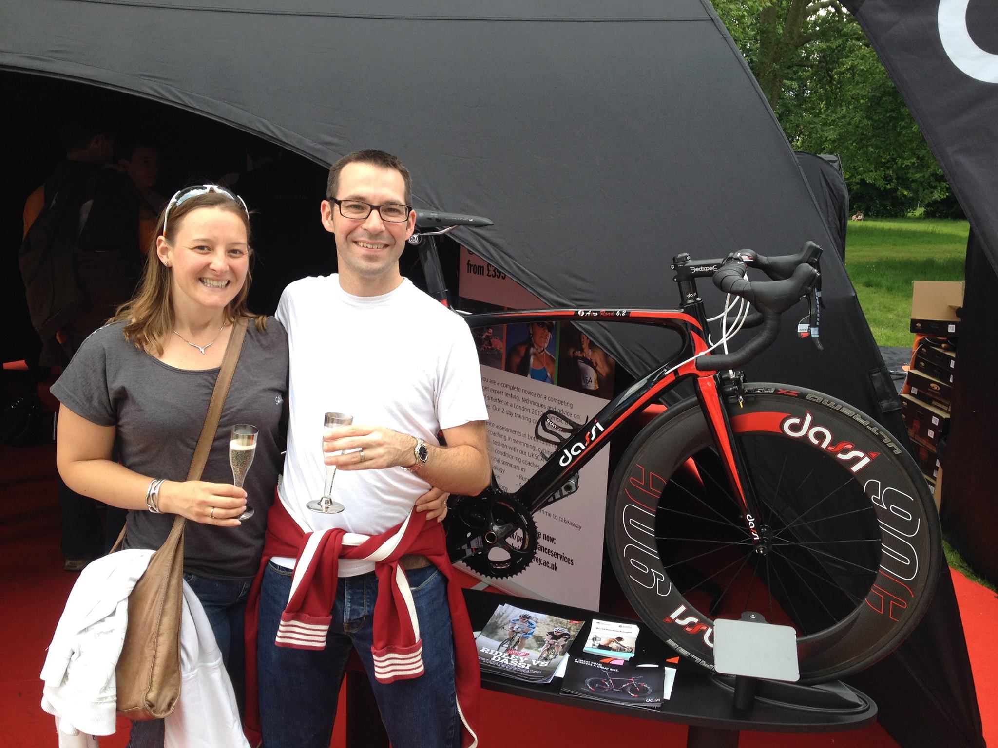 Thank you Dassi bikes - ITU World Triathlon London - Fat Girl to Ironman