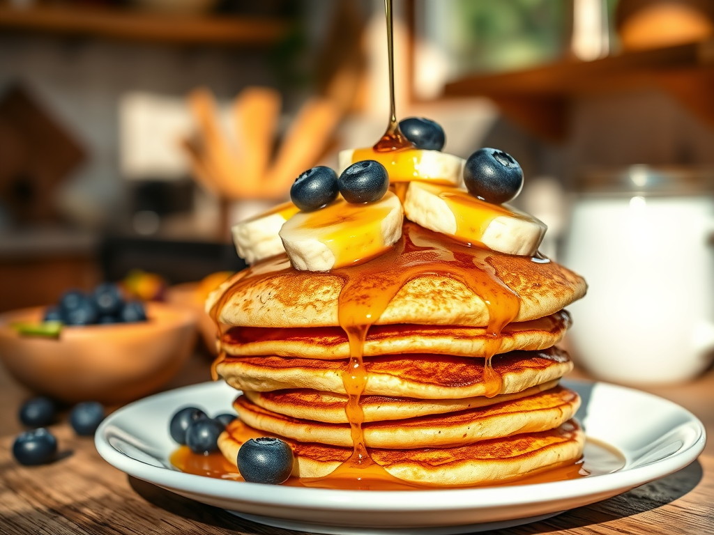 Mmmm maple protein pancakes - Fat Girl to Ironman